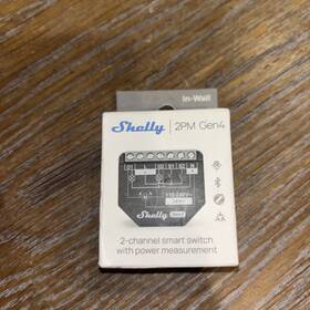 800238070748 SHELLY Smart Relay Wifi Bluetooth Zigbee Matter